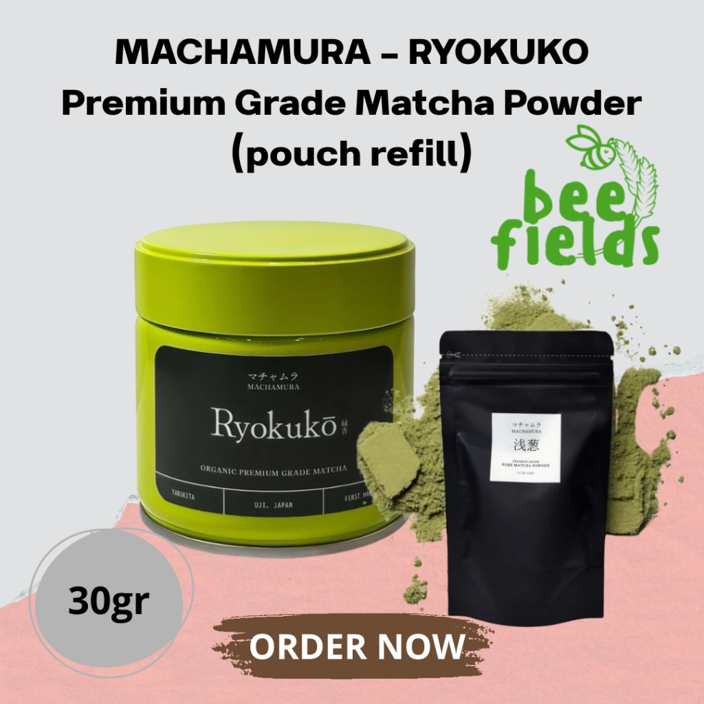 Jual MACHAMURA - Ryokukō Organic Premium Grade Matcha Powder 30gr ...