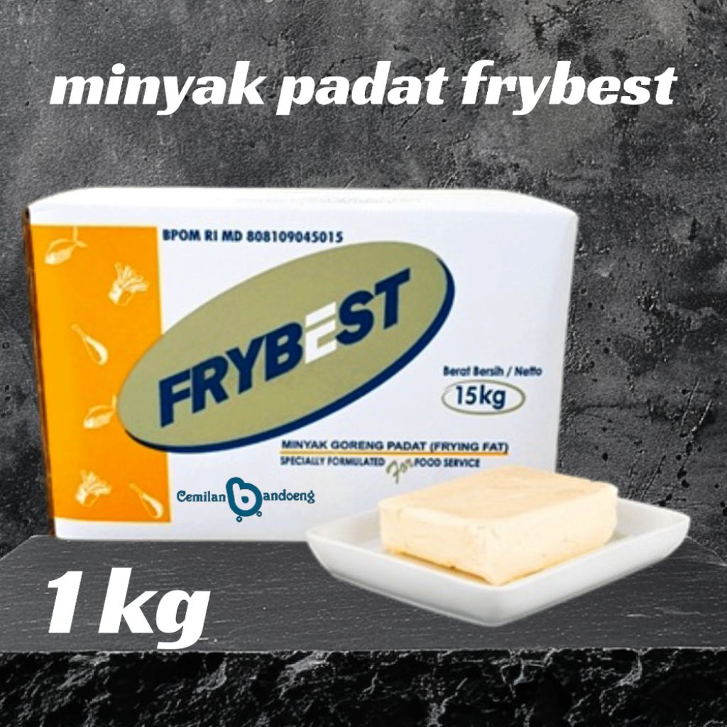 Jual minyak padat frybest kemasan 1 kg | Shopee Indonesia