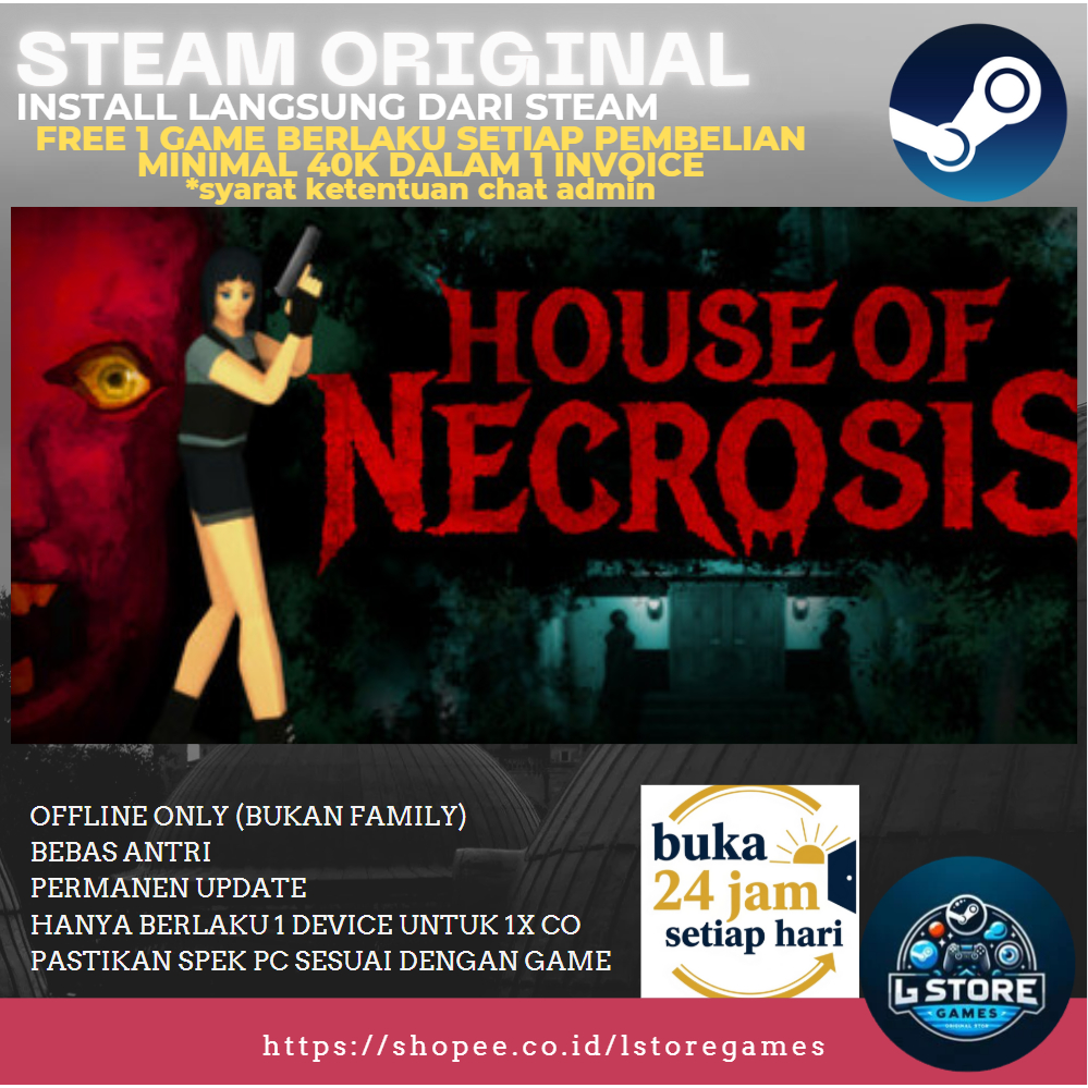 Jual House of Necrosis Offline Game PC Original | Shopee Indonesia