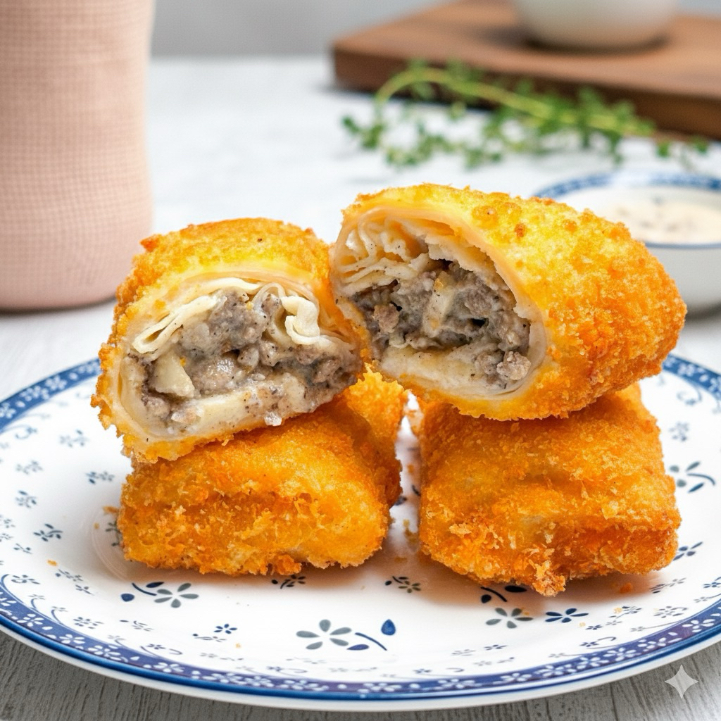 Jual MADAMOUI - RISOL CREAMY BEEF TRUFFLE [Isi 4] | Shopee Indonesia