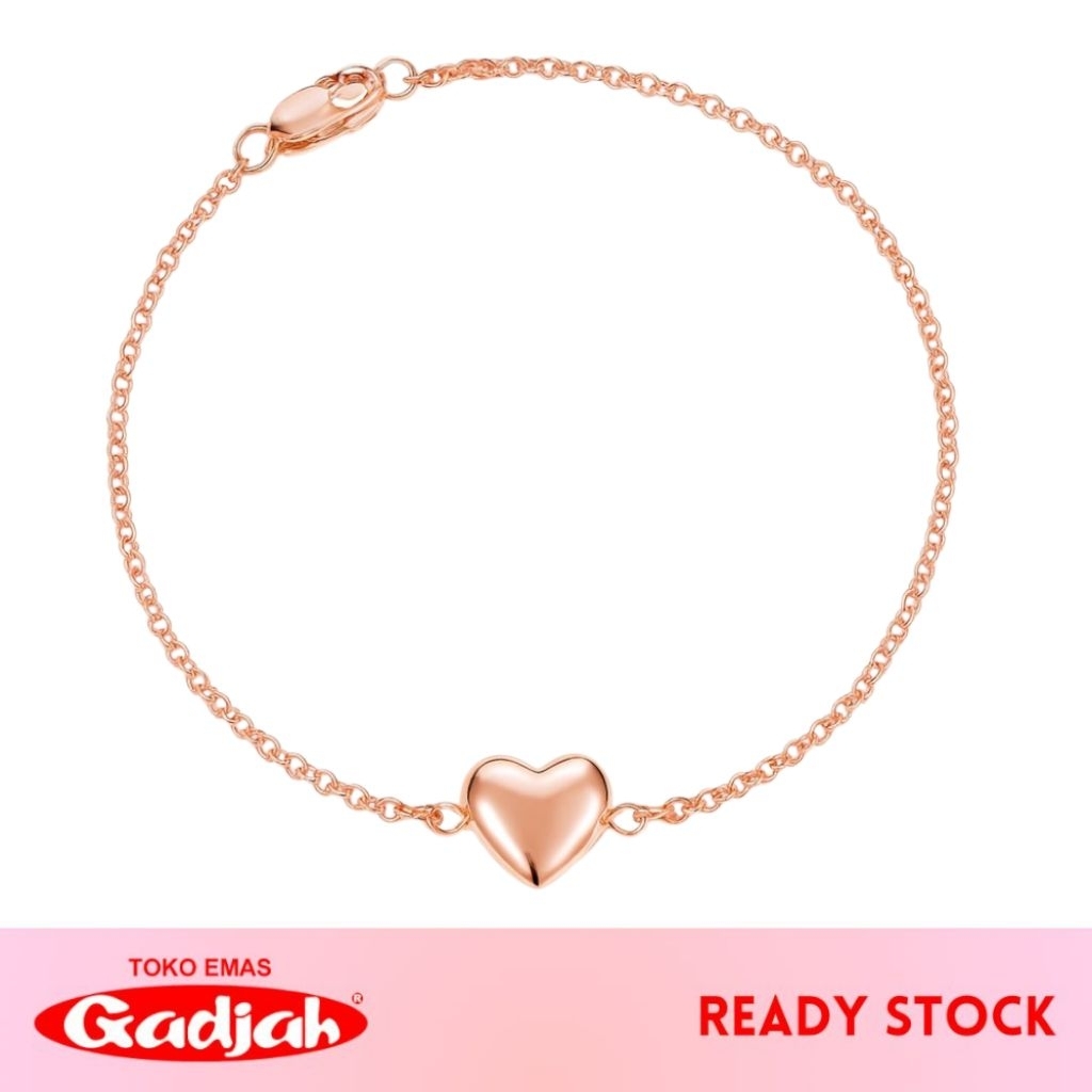 Jual Gelang Emas Love - Heart Classic Bracelet - Toko Emas Gadjah ...