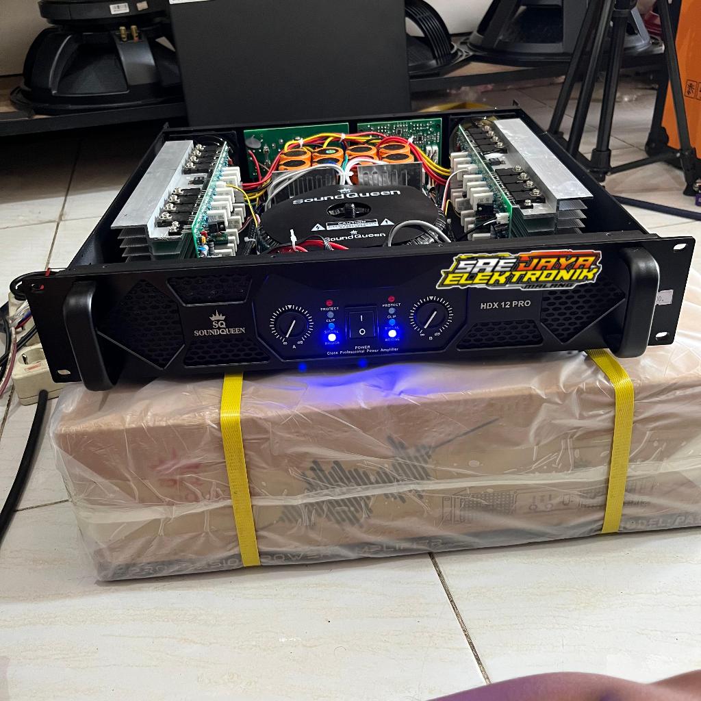 Jual Power Soundqueen HDX 12 PRO Power Amplifier HDX-12P SQ Sound Queen ...