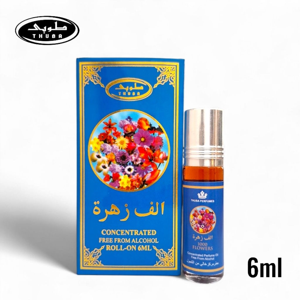 Jual Minyak Wangi 1000 Bunga Kemasan 6ml Roll On / Parfum Seribu Bunga ...