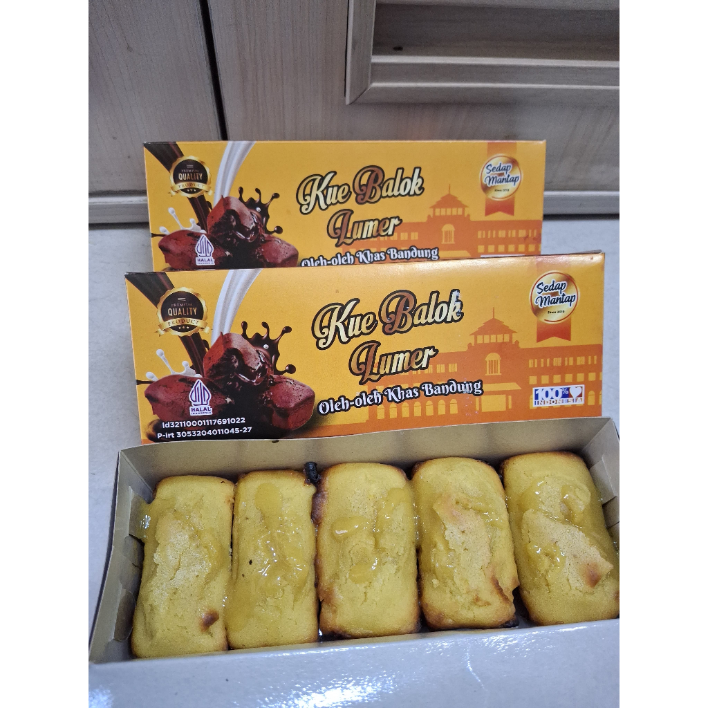 Jual KUE BALOK LUMER ISI 5 ANEKA RASA OLEH OLEH KHAS LAMBUNG | Shopee ...