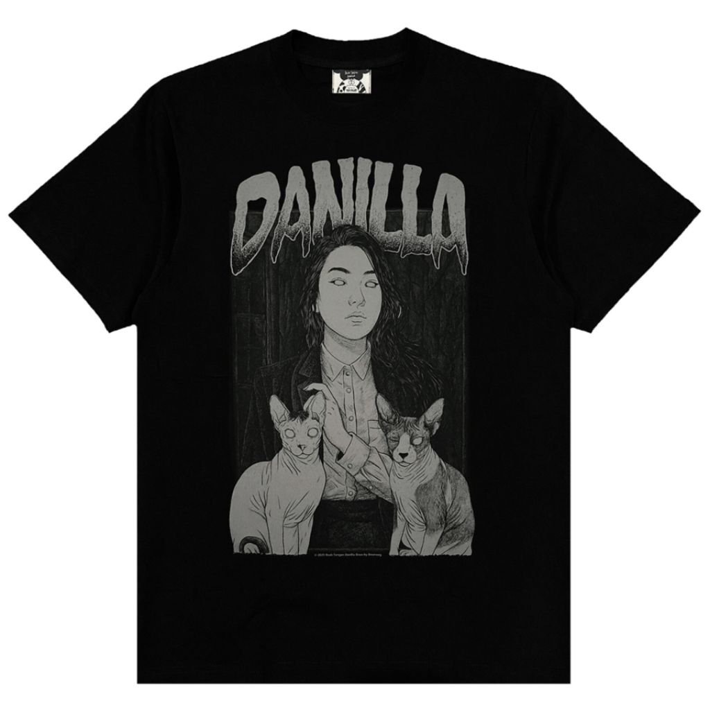 Jual Tshirt DANILLA - QUEEN OF THE DARK | Danilla Official Merchandise ...