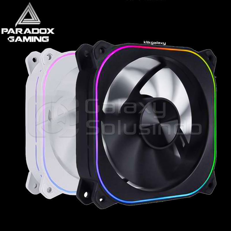 Jual PARADOX GAMING HYPERSONIC F-120 SQUARE ARGB Fan Case - Black ...