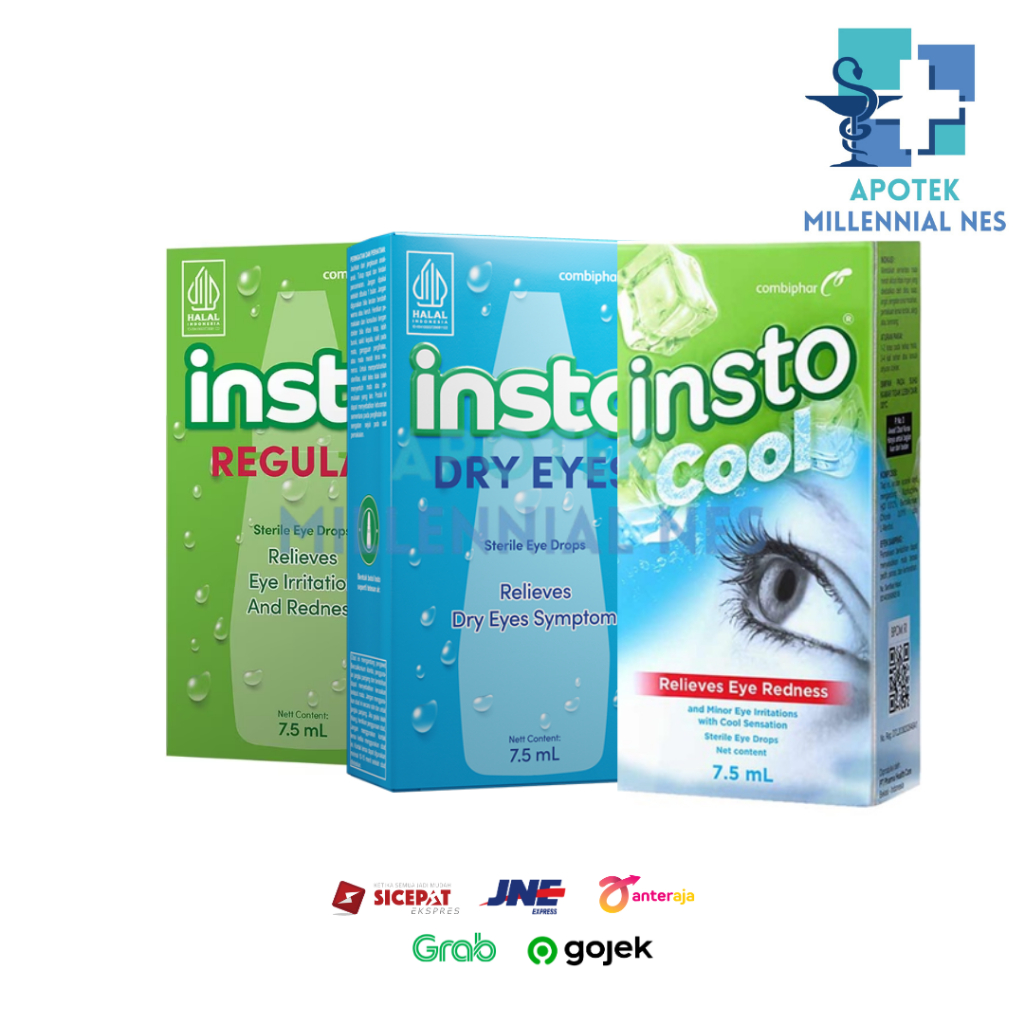 Jual INSTO REGULER / DRY EYES / COOL 7,5ML - Insto Hijau - Insto Biru ...