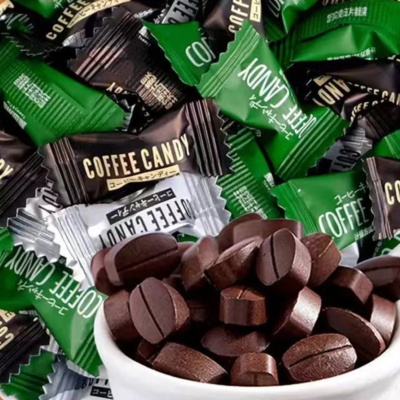 Jual HALAL Coffee candy Kopi permen Office snack cemilan kantor coffee ...