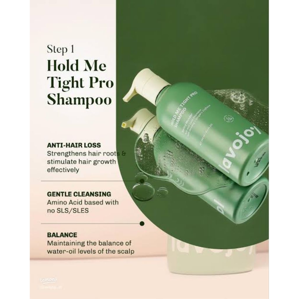Jual Lavojoy Hold Me Tight Shampo, Conditioner | Shopee Indonesia