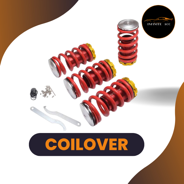Jual Coilover Conversion Kit Adjustment EG/EK Coil Over Shockbreaker Suspensi mobil Universal ...