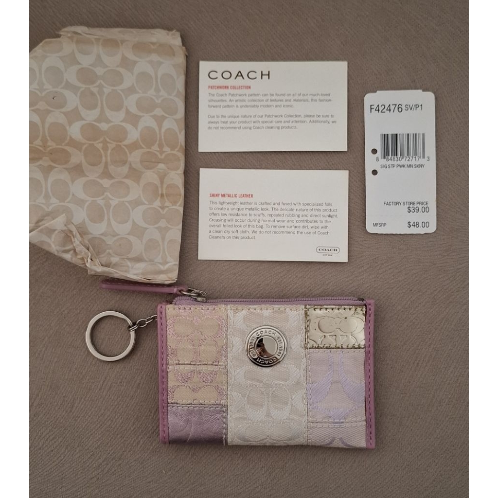 Jual Coach Mini Coin Purse Original | Shopee Indonesia