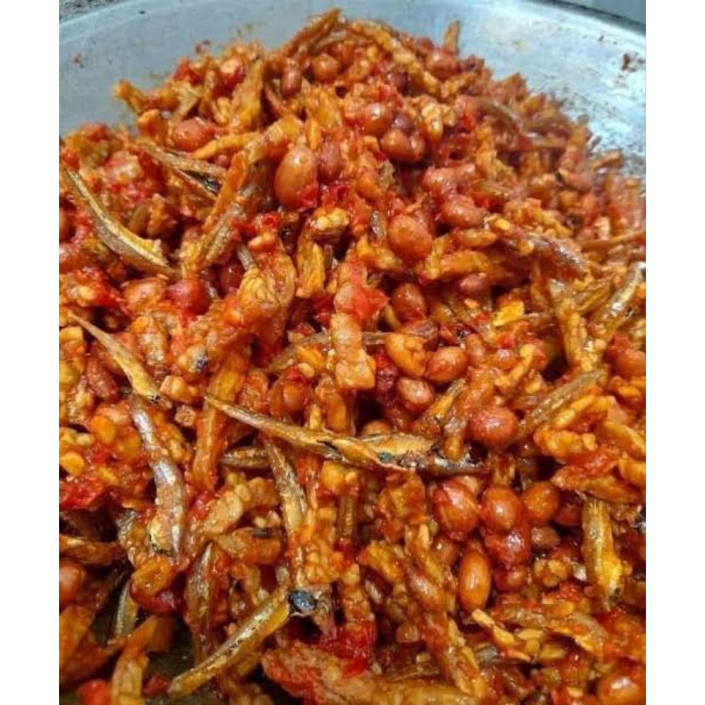 Jual Lauk Tempe Oreg Kering 100g Plus Kacang Dan Teri Enak dan Lezat ...