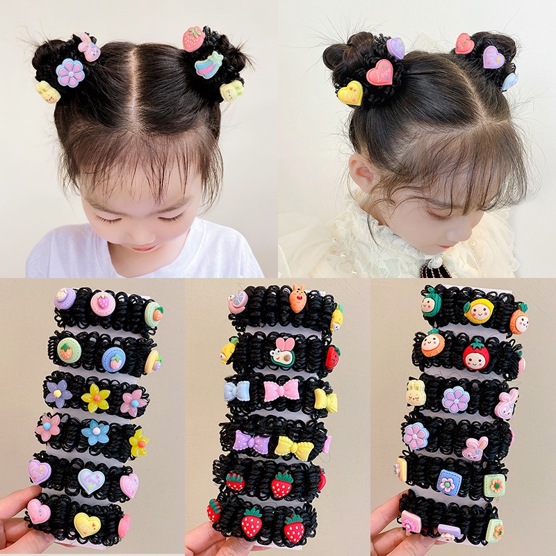 Jual Ikat Rambut Wig Donat Rambut Anak Aksesoris Rambut Cepol Anak Lucu ...