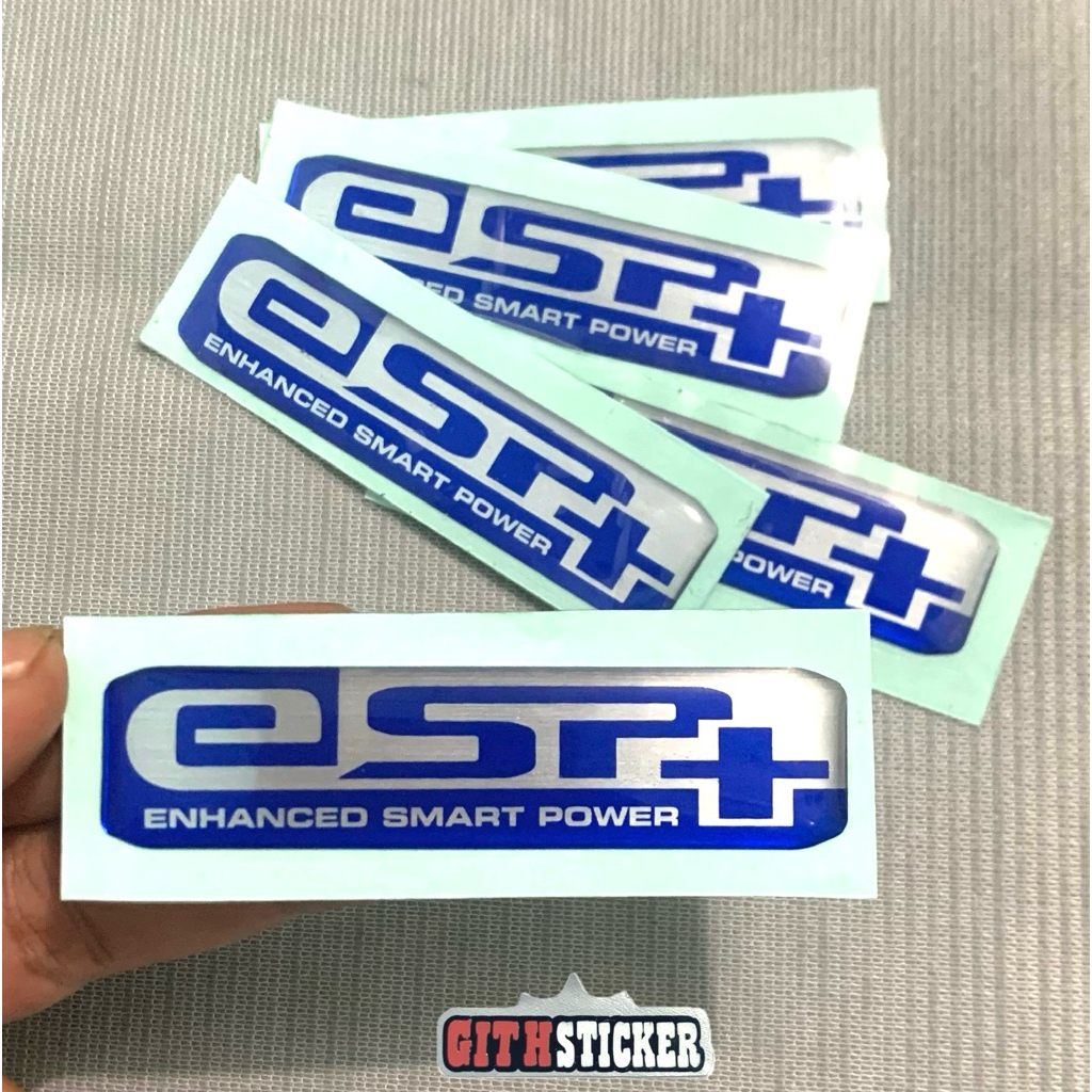 Jual EMBLEM ESP STIKER EMBLEM ESP PLUS | Shopee Indonesia