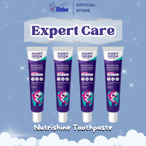 Jual Expert Care Nutrishine Toothpaste / odol pasta gigi anak 1000ppm ...
