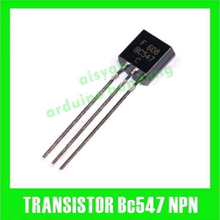 Jual Transistor BC547 NPN General Purpose BJT TO90 BC 547 Amplifier ...