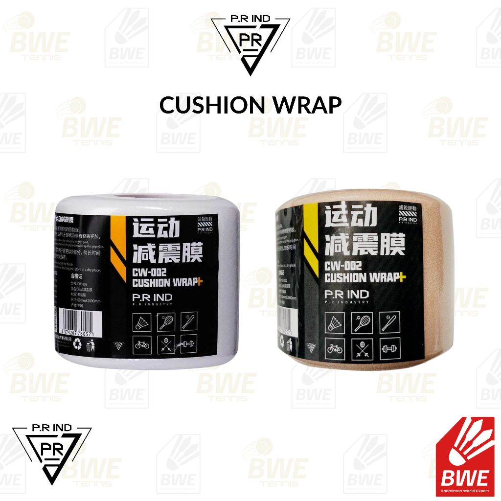 Jual P.R IND CUSHION WRAP - CUSHION GRIP BADMINTON 100% ORIGINAL PRIND ...