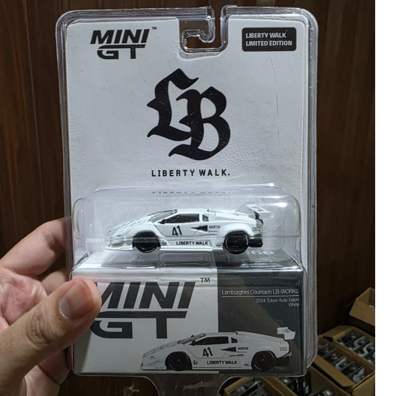 Jual MGT 966 MINI GT BLISTER Lamborghini Countach LB-WORKS White 2024 ...