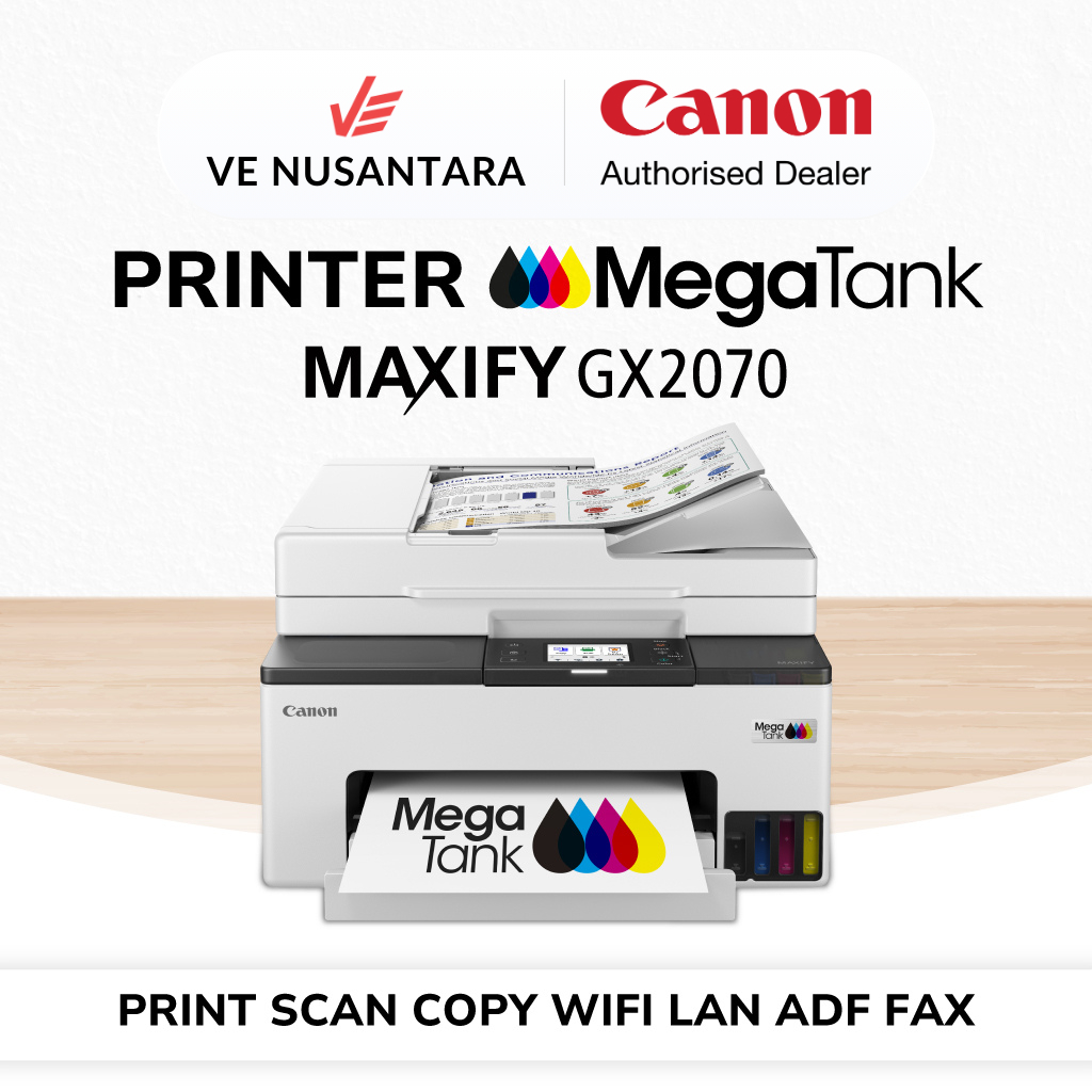 Jual Canon Printer MAXIFY GX2070 FAX - All Pigment Ink - Multifungsi ...