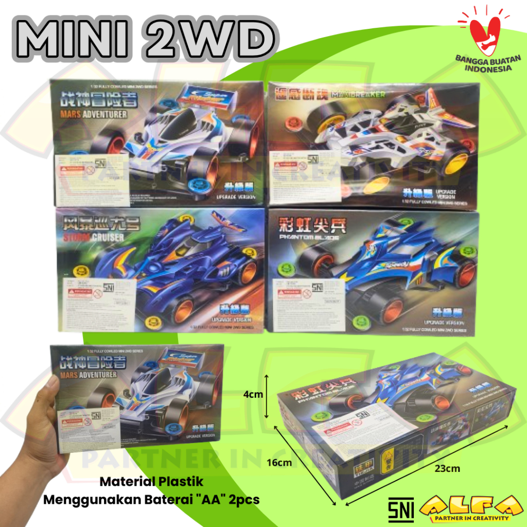 Jual Toko Mainan ALFA Tamiya Mini 2WD BOX PLS5217 | Shopee Indonesia