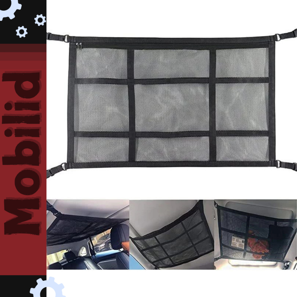 Jual Plafon Atap Langit Mobil car Ceiling organizer Net Cargo Jaring ...