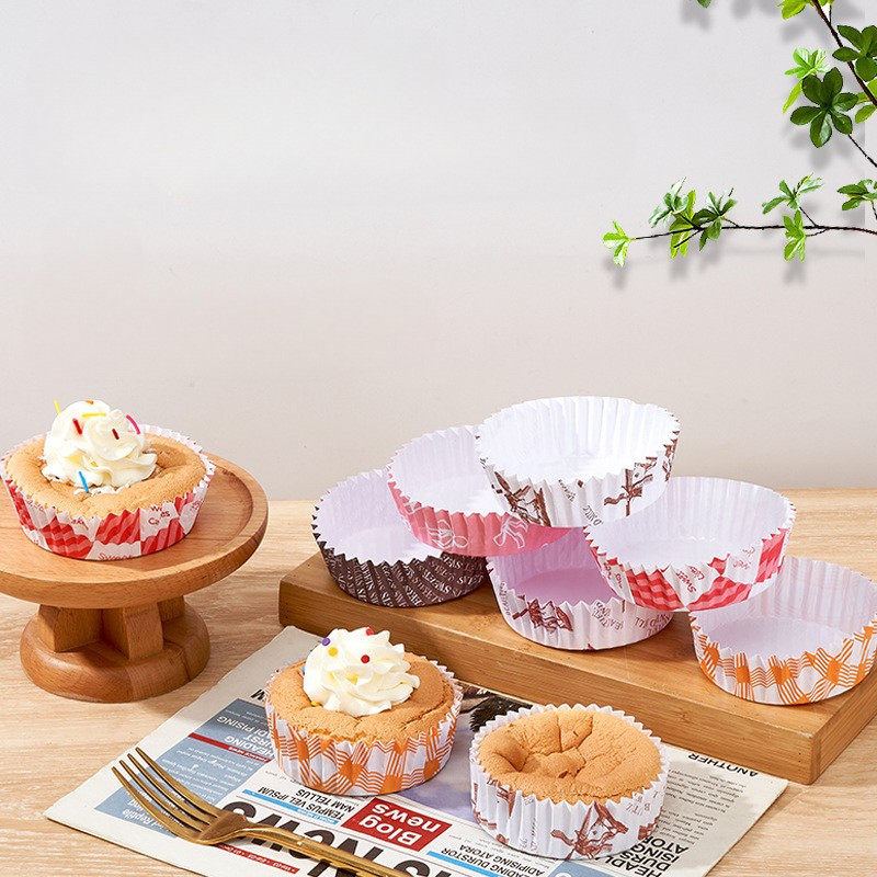Jual aiGooTan - ALAS ROTI BULAT (ISI 10) - Paper Cup Case Bread Cake ...