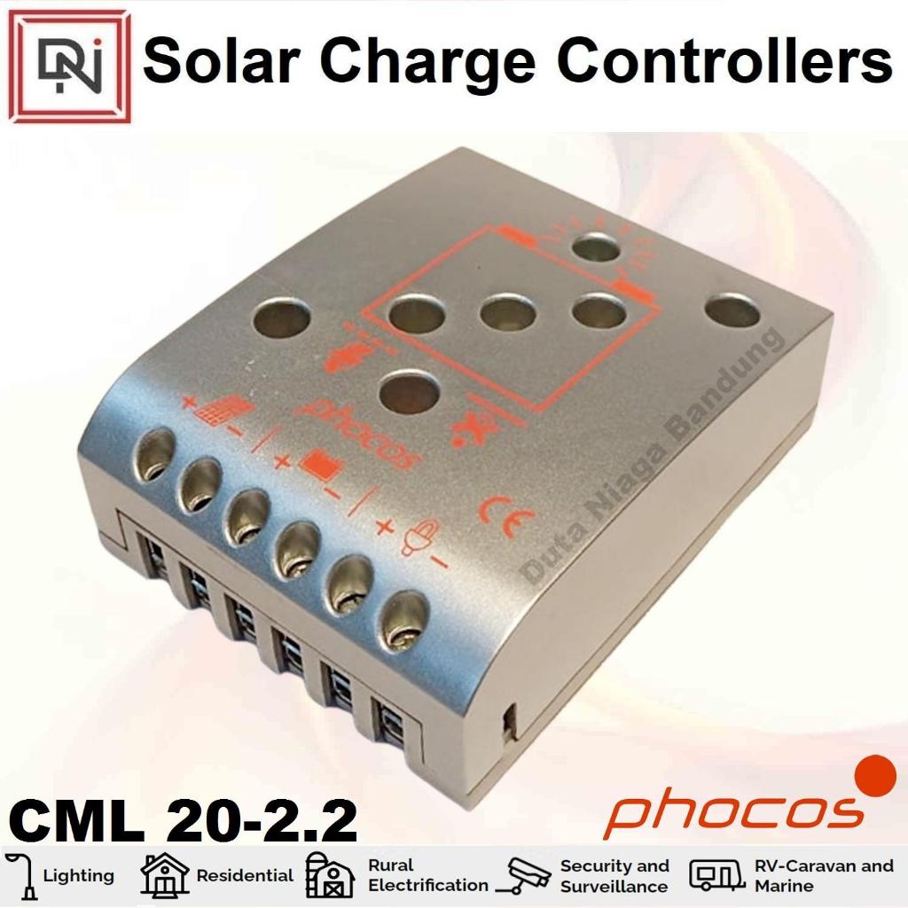Jual Solar Charge Controller CML 20A SCC phocos regulator solar panel ...