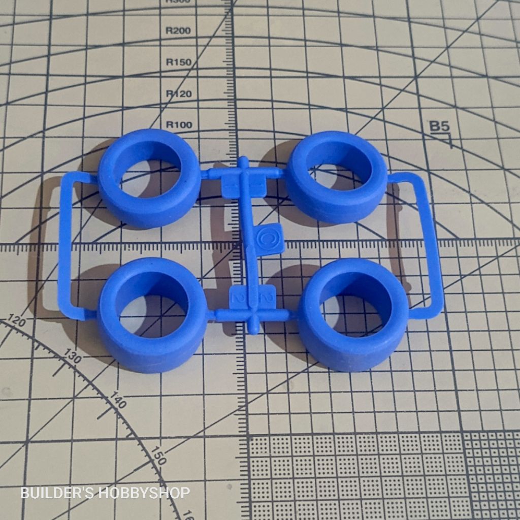 Jual TAMIYA SMALL DIAMETER SIZE SILK HARD BLUE TIRE BAN SMALL HARD BIRU ...