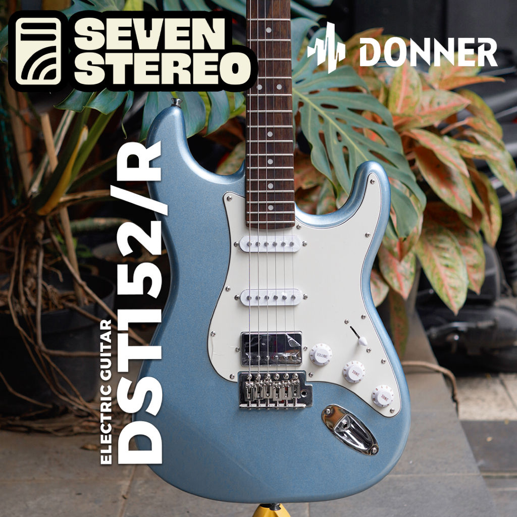 Jual Donner DST-152 39-inch ST Electric Guitar Kit HSS w/Coil Split ...