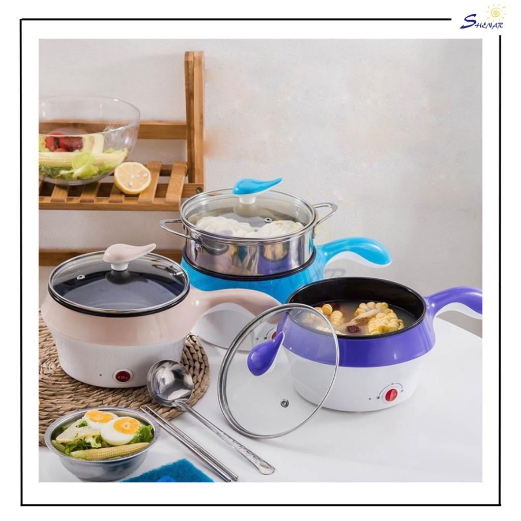Jual Panci Listrik Serbaguna 2in1 Multifungsi Panci Kukus Nasi Rice ...