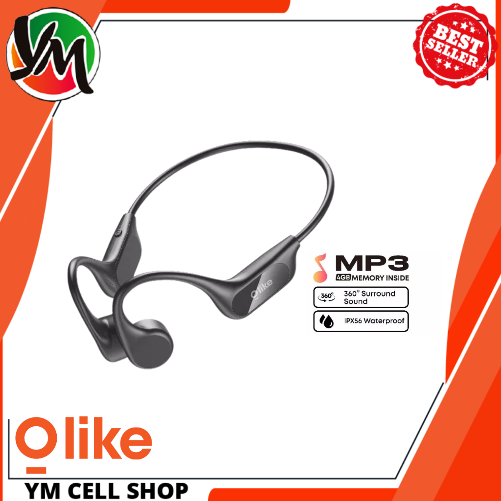 Jual Handsfree Olike EBC01 MP3 Olike Earphone Bone Conduction EBC01 MP3 ...