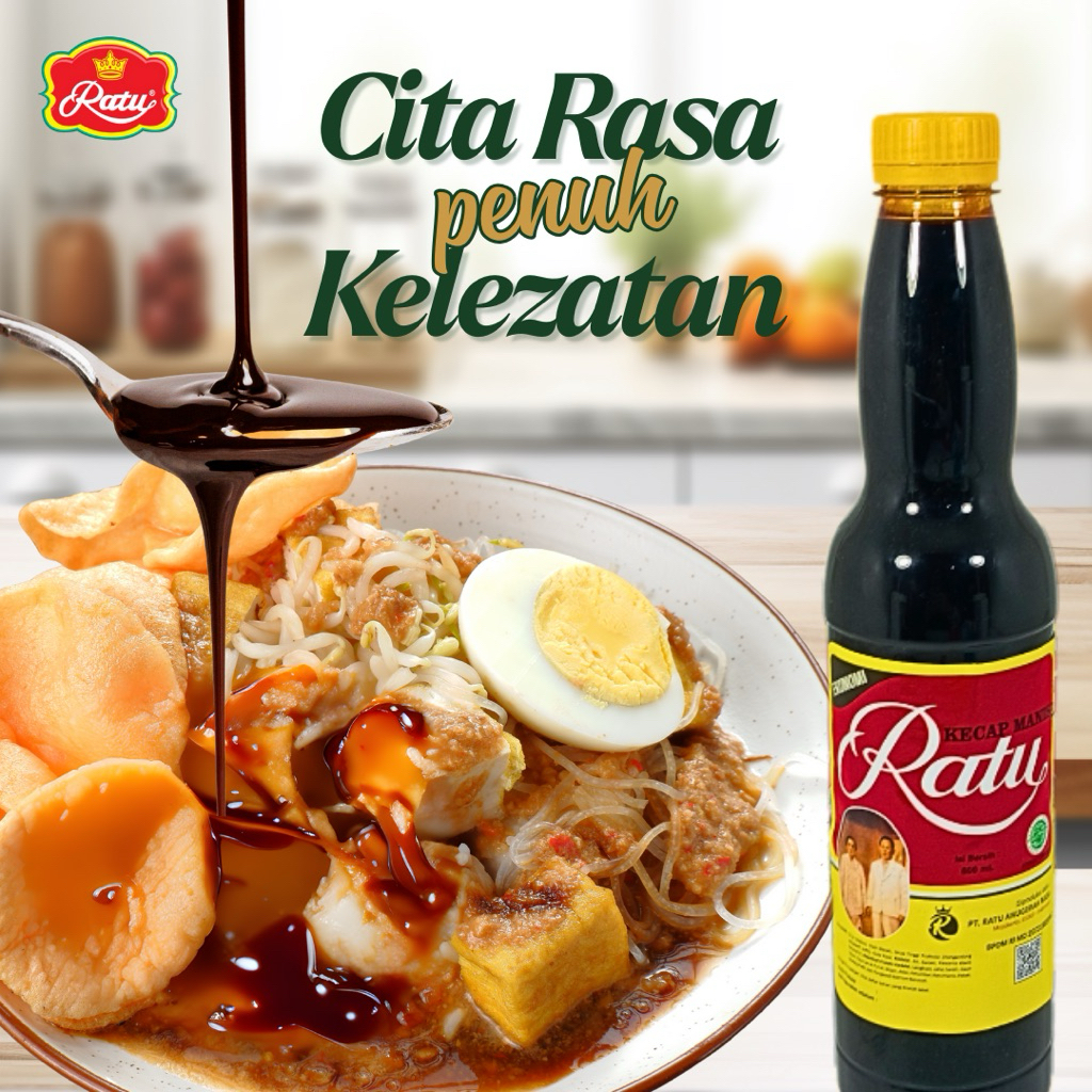 Jual KECAP MANIS RATU EKONOMIS KEMASAN 600 ML | Shopee Indonesia