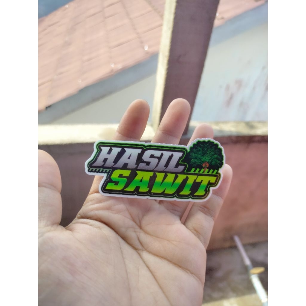 Jual Stieker Viral Stiker Hasil Sawit Sticker Motor Stiker Viral Stiker ...