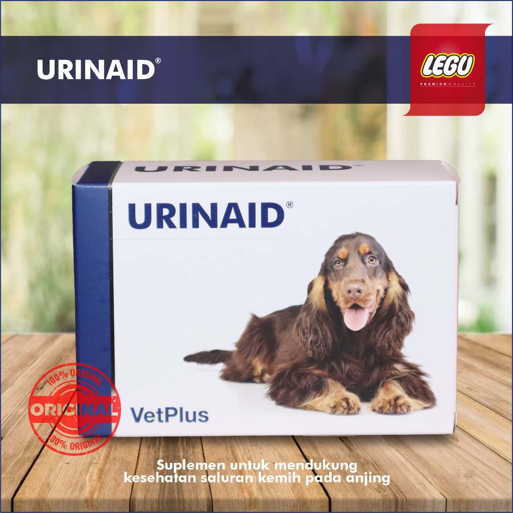 Jual VetPlus Urinaid 1 Box, Suplemen Nutrisi Saluran Kemih Anjing ...