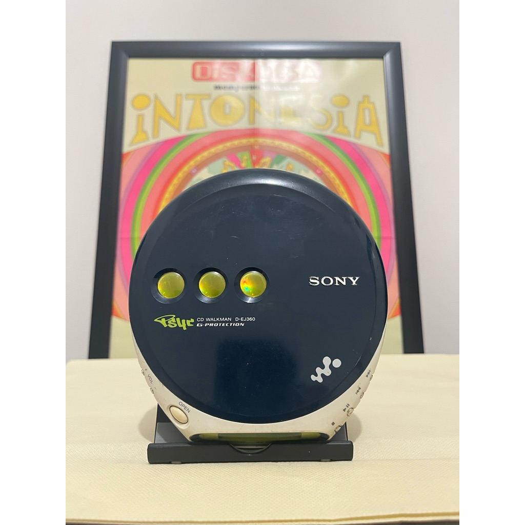 Jual Discman CD Walkman Sony D-EJ360 normal siap pake | Shopee Indonesia