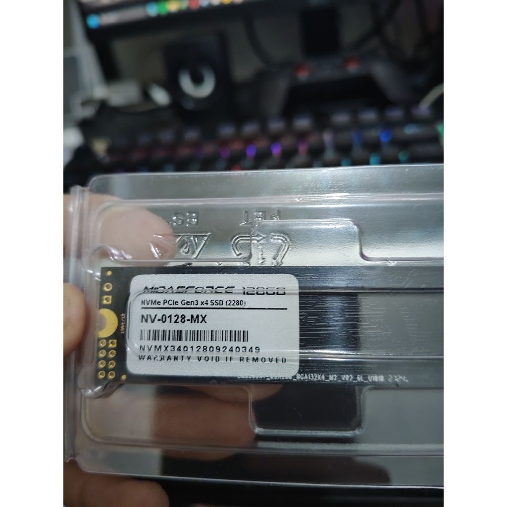 Jual SSD MidasForce 128GB M2 Nvme 100/100 baru 2minggu | Shopee Indonesia