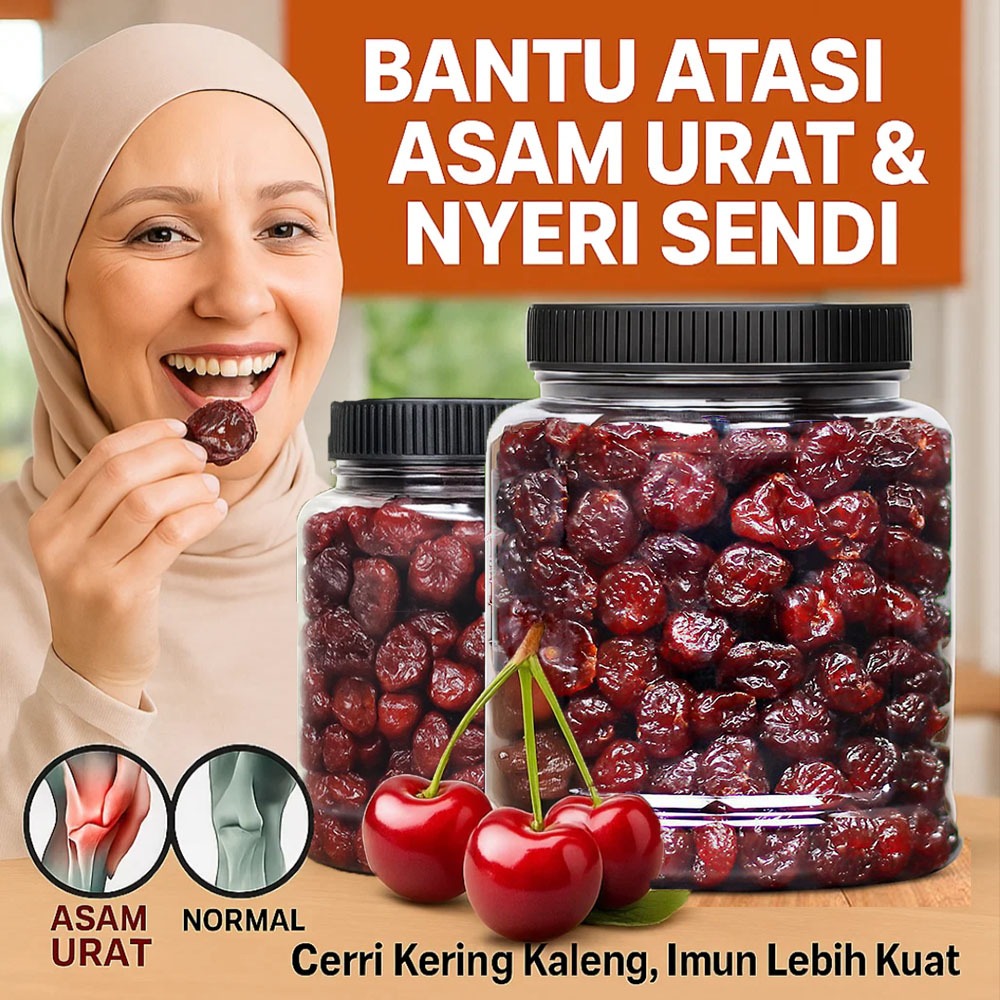 Jual ️Bantu Atasi Asam Urat &Awet Muda ️Premium Cerri Kering Kaleng ...