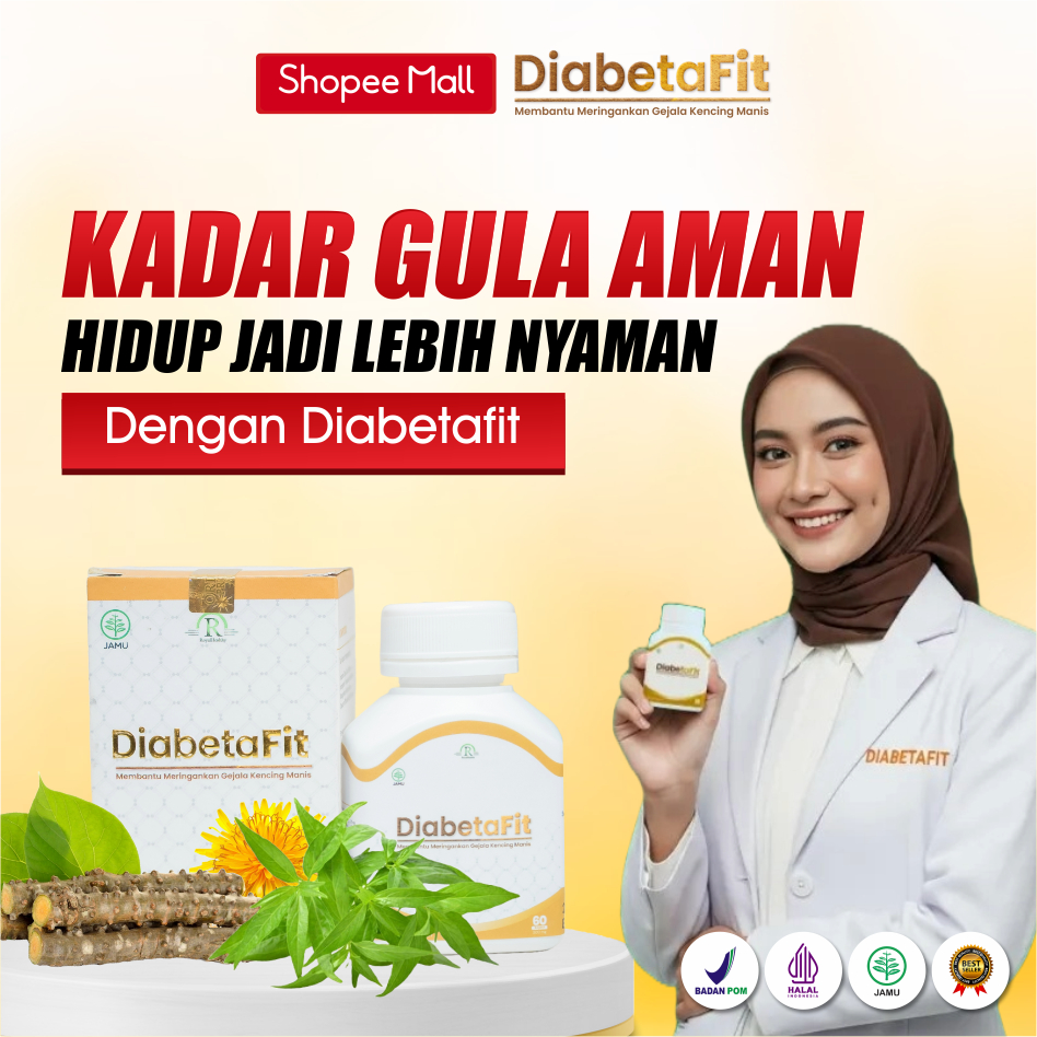 Jual DIABETAFIT - PAKET 1 BOTOL 60 kapsul | Shopee Indonesia
