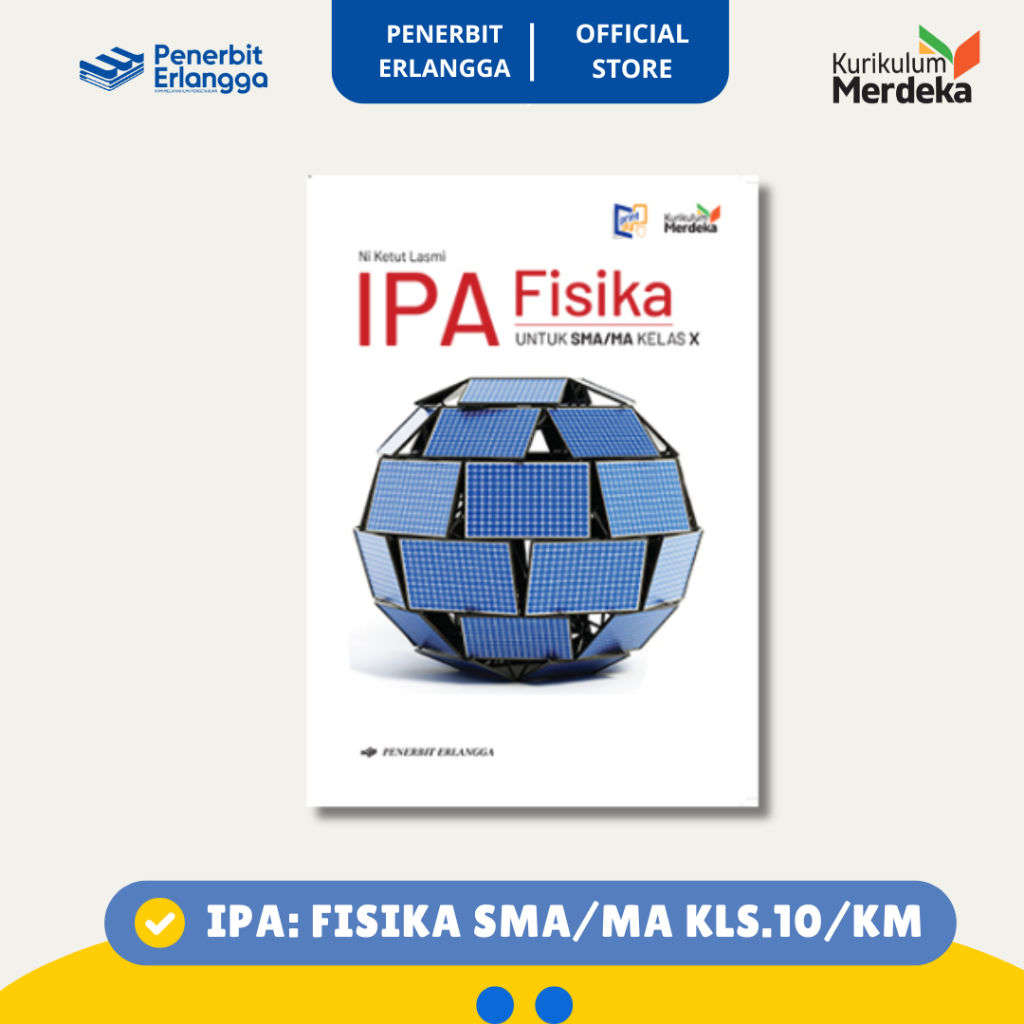 Jual [Erlangga Official] Ipa Fisika Sma/Ma Kelas 10 - Kurikulum Merdeka ...