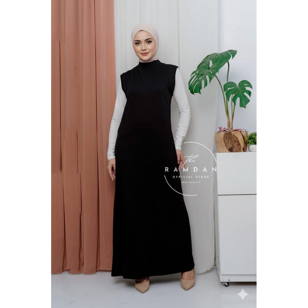 Jual Inner Gamis Tanpa Lengan-Gamis Kutung Rayon Super, Gamis Manset ...