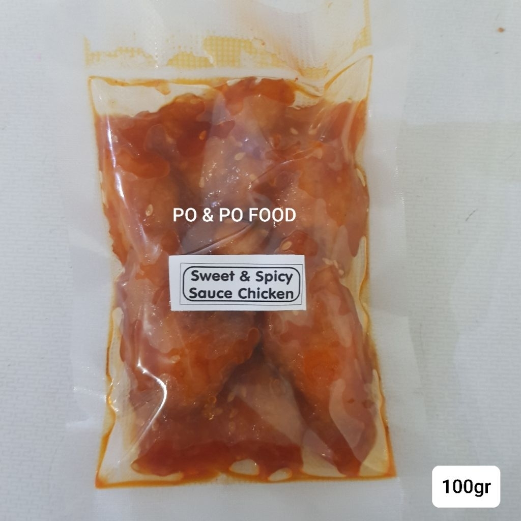 Jual Sweet & Spicy Sauce Chicken 100gr Frozen Kemasan Kecil | Shopee ...