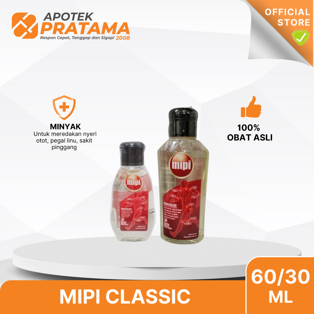Jual MIPI CLASSIC / MINYAK MIPI 30ML / 60ML | Shopee Indonesia