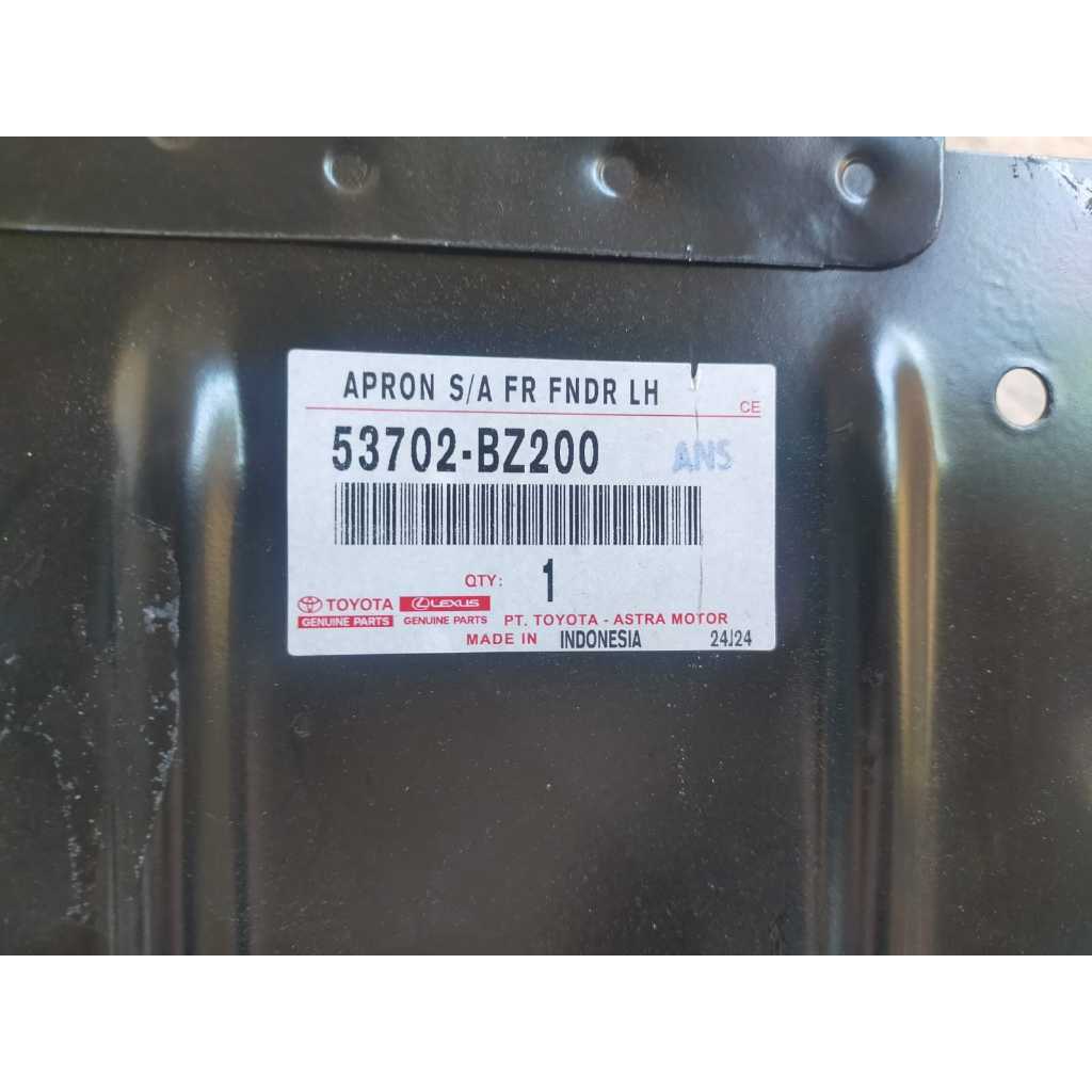 Jual Apron Kiri Toyota Avanza 2015-2020 / 53702-BZ200 | Shopee Indonesia