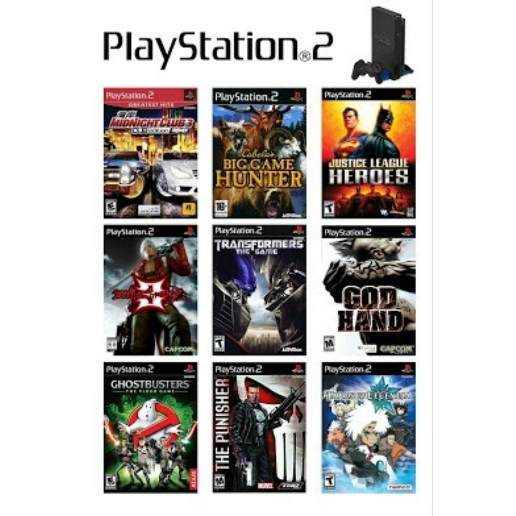 Jual Flesdisk isi Game PlayStation 2 Matrix/Mcboot Full Game | Shopee ...