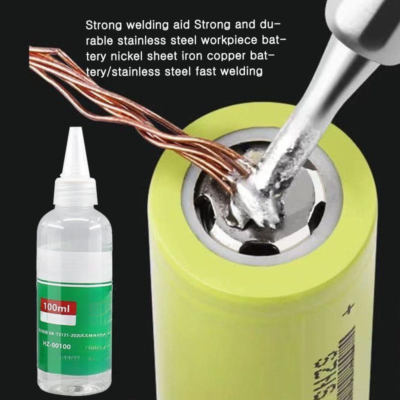 Jual 100ML Flux Cair Flux Solder Stainless Steel Perekat Solder Nikel ...