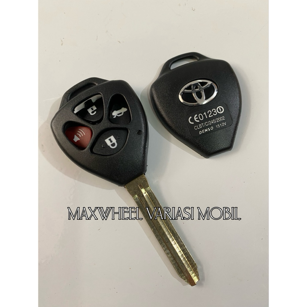 Jual Casing Kunci Innova Fortuner Lama 4 tombol | Shopee Indonesia