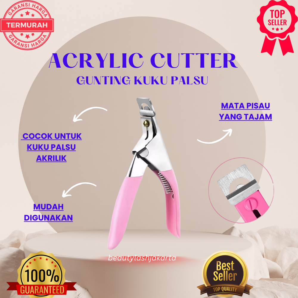 Jual ACRYLIC CUTTER / GUNTING KUKU PALSU TANG KUKU PALSU | Shopee Indonesia