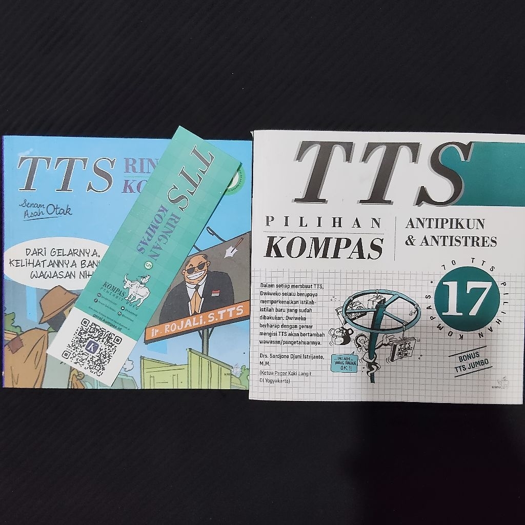 Jual Buku Original • Sepaket TTS Pilihan Kompas 5 & 17 - Anti Pikun ...