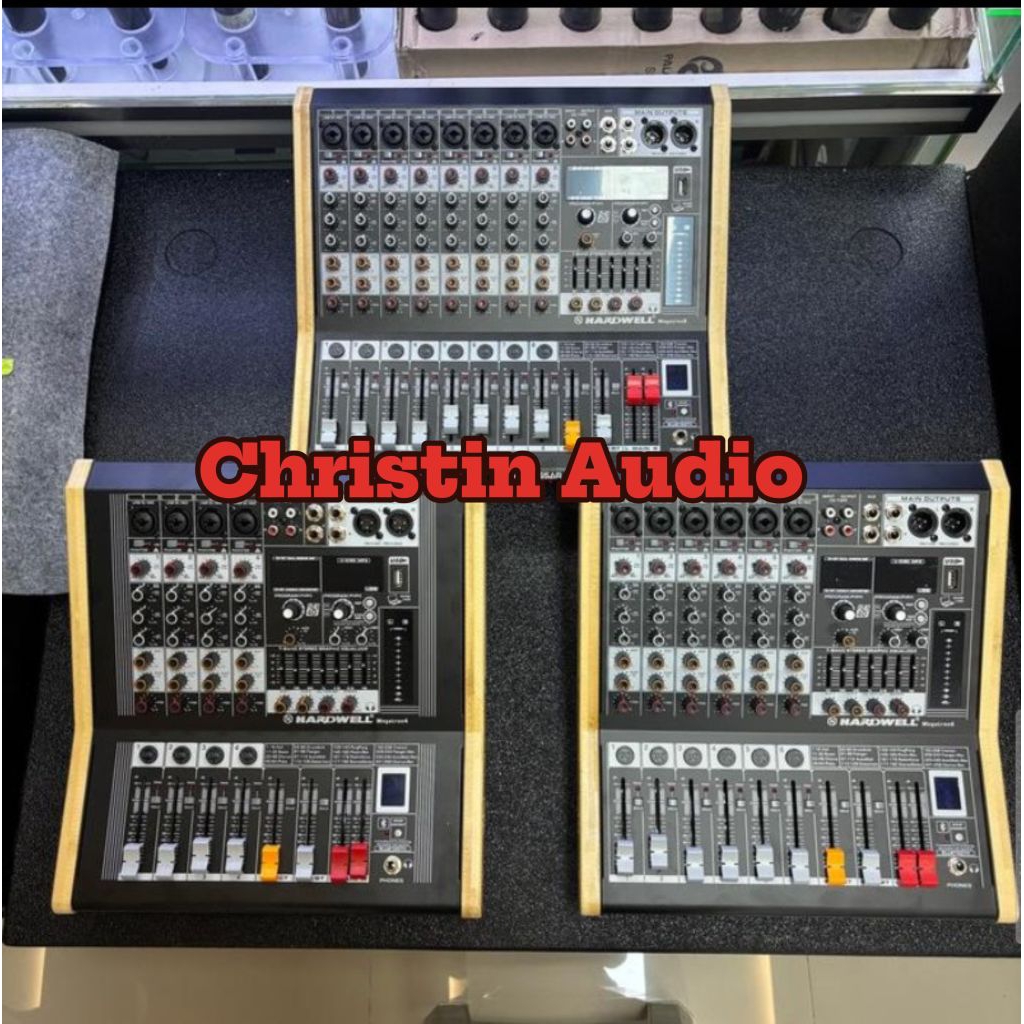 Jual Power Mixer Hardwell Megatron4 / Megatron 4 ( 4 Channel ) Usb ...