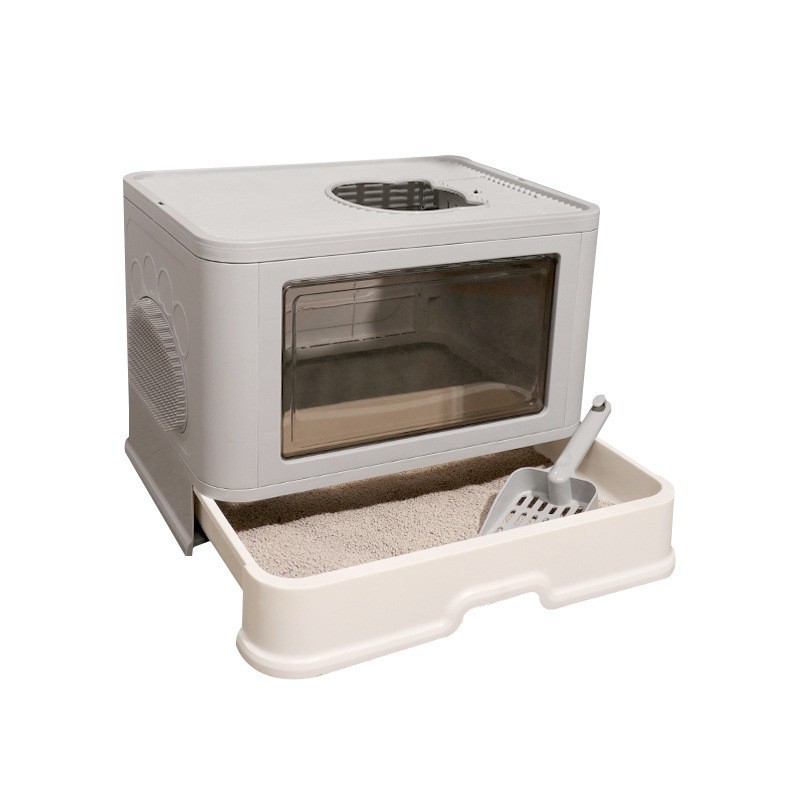 Jual Square Cat Litter Box Toilet Kucing Persegi Bongkar Pasang ...